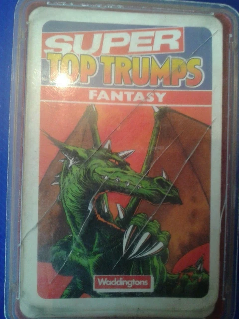 RARE VINTAGE WADDINGTONS super top trumps FANTASY COMPLETE GC £19.79 ...