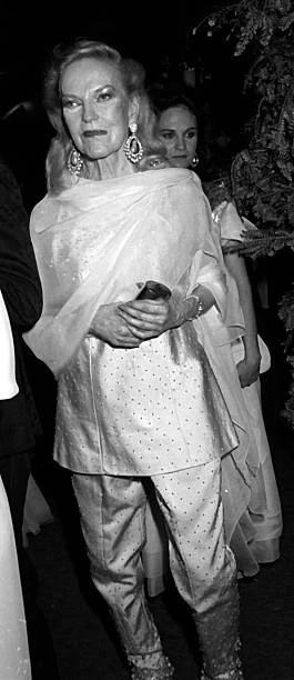 DORIS DUKE AT 70th Birthday Party for Malcolm Forbes on May 28 198- Old ...