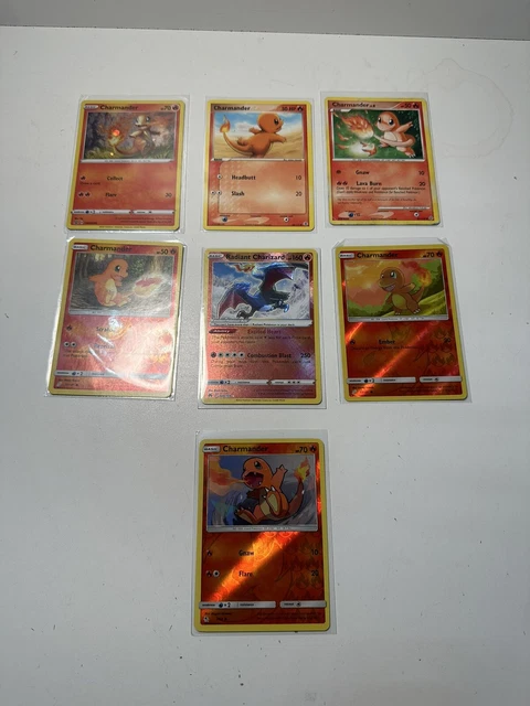 POKEMON CARD RADIANT Charizard Plus Charmander Bundle 7 Cards EUR 14,54 ...