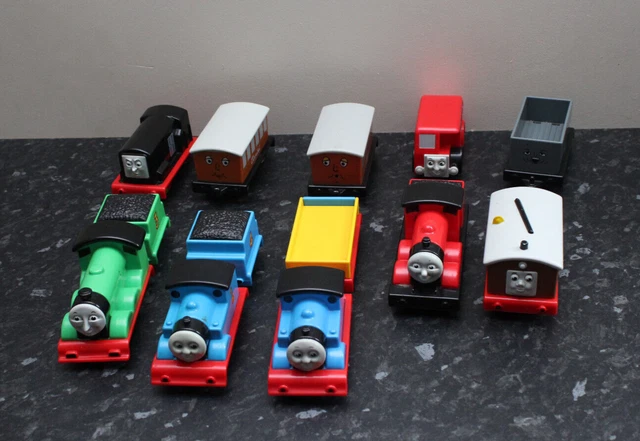 MY FIRST THOMAS Engine Trains Bundle by Golden Bear 1995 Vintage £25.00 ...