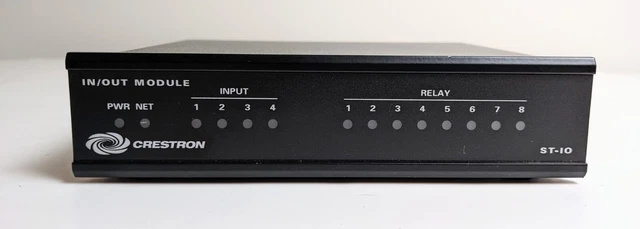 CRESTRON ST-IO MODULE 8 Relay 4 Digital/Analog Input - No power supply ...