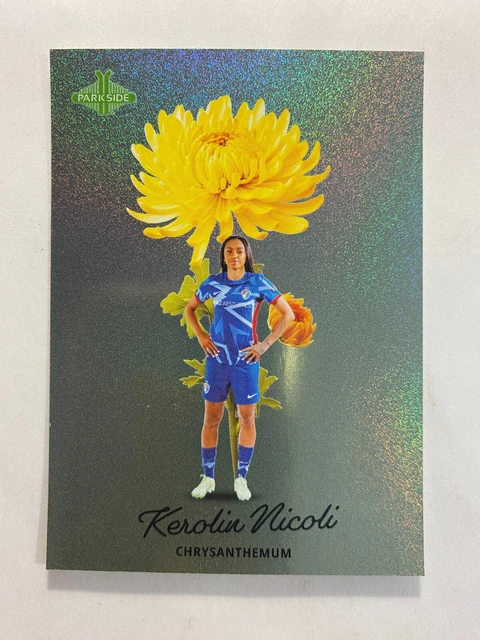 KEROLIN NICOLI 2024 Caroline du Nord #F-14 Parkside Vol. 1 carte fleurs ...