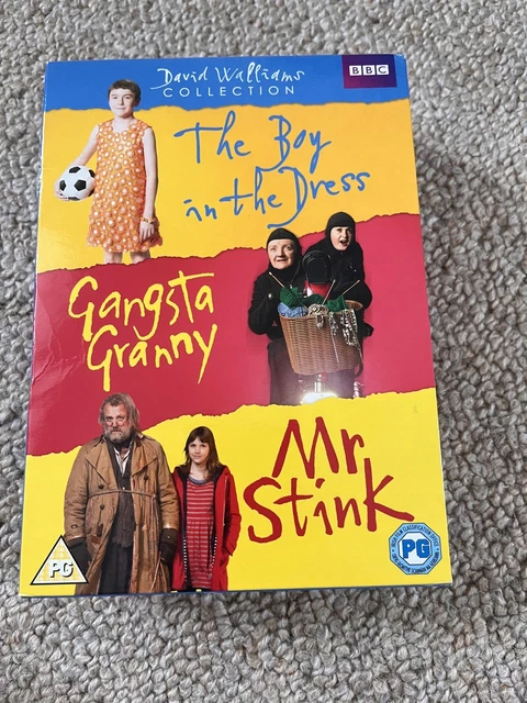 THE BOY IN The Dress / Mr Stink / Gangsta Granny (Box Set) (DVD, 2015 ...