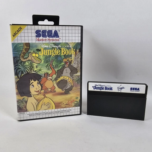 JUNGLE BOOK SEGA Master System Game PAL UK Missing Manual £9.99 ...
