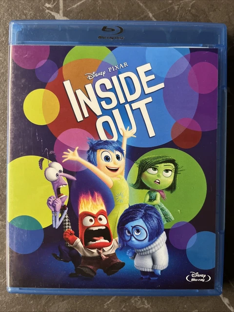 INSIDE OUT BLU Ray film animazione Disney Pixar prima edizione Italiana ...
