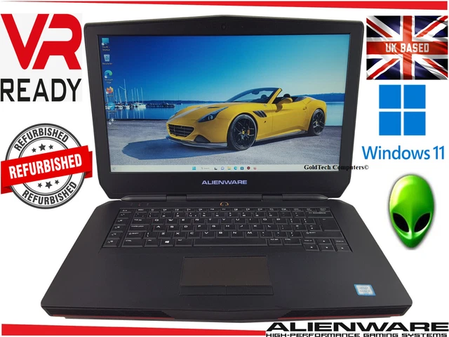 15.6& ALIENWARE 15 Windows 11 Gaming Laptop i7 16GB 128GB SSD + 1000GB ...