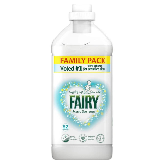 FAIRY FRESH FABRIC Softener - 52 Washes EUR 14,44 - PicClick FR