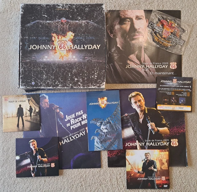 💿 JOHNNY HALLYDAY Tour 66 Limited Series Collector's Box EUR 40,99 ...