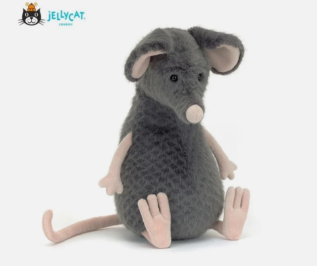 NWT JELLYCAT LACHLAN Sad Rat - Authentic & New Plush Cuddly Toy Free ...