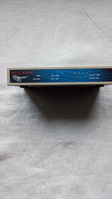 ALLNET ALL 8050 5-Port 10/100 Dual-Speed Hub EUR 14,99 - PicClick DE