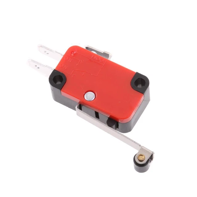 MINI MICRO LIMIT Switch Long Hinge Roller Lever Arm SPDT Snap Action £3 ...