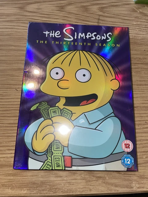 THE SIMPSONS COMPLETE SERIES 13 DVD 13th Thirteenth Season Thirteen ...