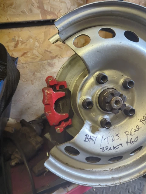 VW TRANSPORTER T25 T3 T2 Bay Window Rear Disk Brake Conversion Updgade ...