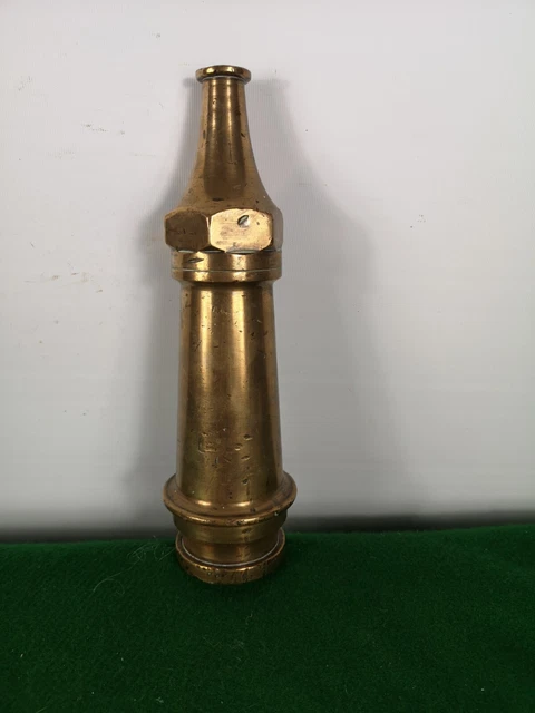 VINTAGE BRONZE FIRE Extinguisher Branch Pipe Nozzle £45.00 - PicClick UK