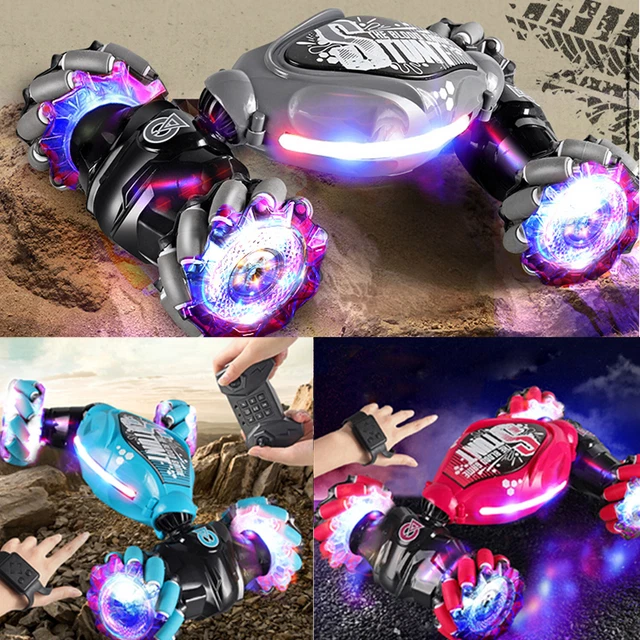 4WD STUNT CAR RC Hand Gesture Sensing Off Roader Remote Control Off ...