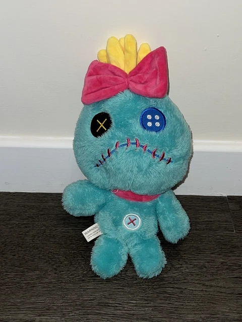DISNEY SCRUMP LILO And Stitch Fluffy Plush Soft Teddy Bear Toy £9.95 ...