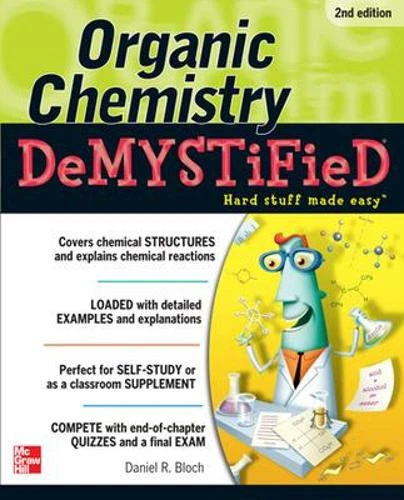 DANIEL BLOCH ORGANIC Chemistry Demystified 2/E (Poche) Demystified EUR ...