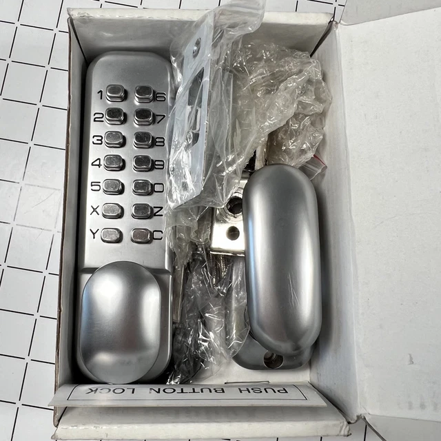 SECUREFAST PUSH BUTTON digital lock with optional holdback (SBL310/S) £ ...