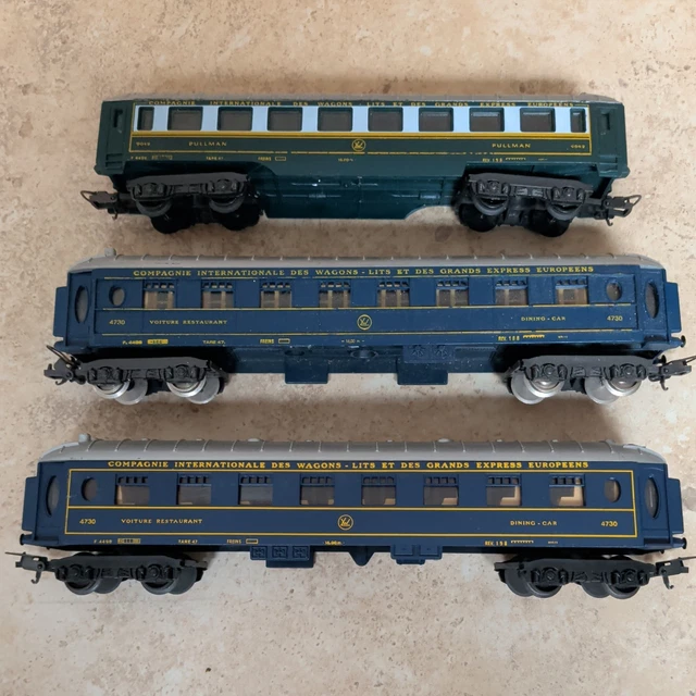 LIMA HO GAUGE - Compagnie Internationale Des Wagons Lit Pullman Coach x ...