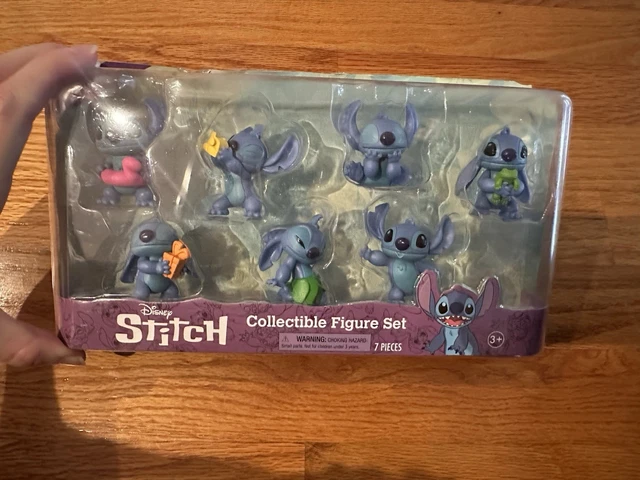 DISNEY STITCH COLLECTIBLE Character Figure Set 7 Piece Set Lilo ...