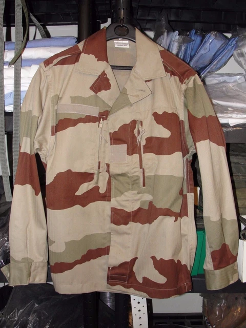 JACKET F2 FRENCH Army Size 104L ( L' ) Camouflage Daguet Desert New ...