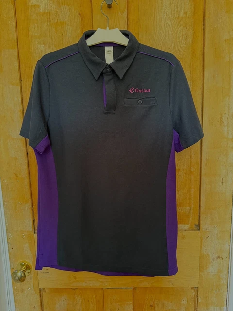 FIRST BUS UNIFORM polo shirt - 2025 new style purple and pink £19.92 ...