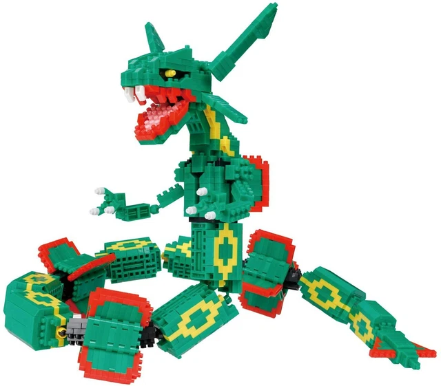 KIT DE CONSTRUCTION KAWADA Nanobloc Pokémon Rayquaza Extreme DX NBPM_074 EUR 123,50 - PicClick FR