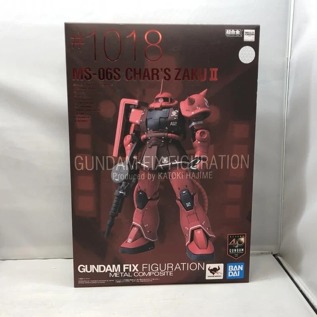 BANDAI SPIRITS ORIGIN GUNDAM FIX FIGURATION METAL COMPOSITE MS-06S Char's Zaku 2 EUR 712,20 ...