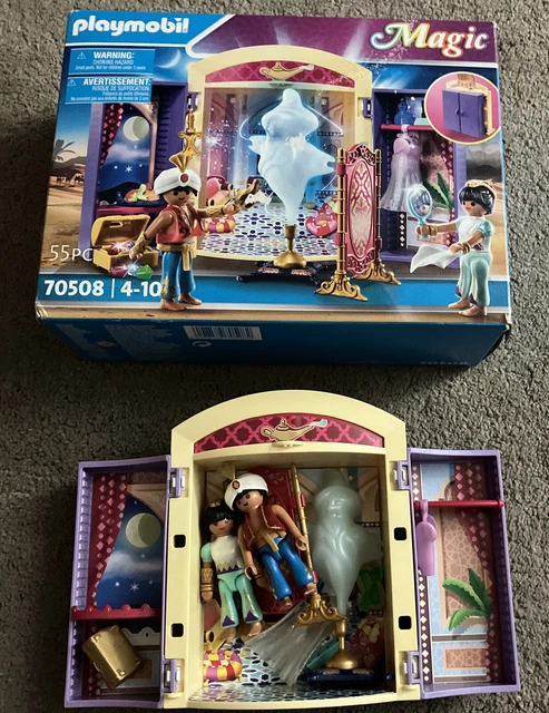 PLAYMOBIL ALADDIN & Jasmine MAGIC 70508 en boîte Disney génie jeu jouet ...