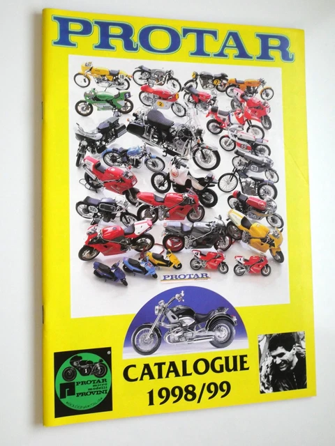 PROTAR ANCIEN CATALOGUE 1998/99 Maquettes Kits Motos Formule 1 Scooter ...