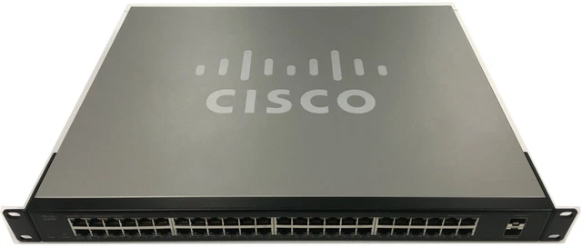 CISCO SLM2048 48-PORT&LINKSYS SLM2024 24-Port Smart Switch with 4 MGBT1 ...