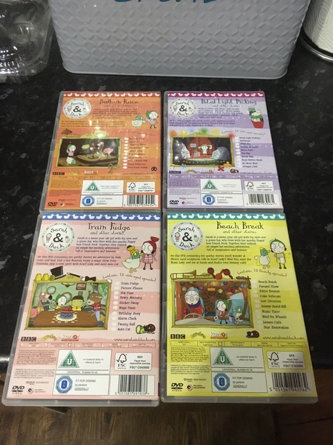 SARAH AND DUCK dvd Bundle X4 Dvds EUR 5,82 - PicClick IT