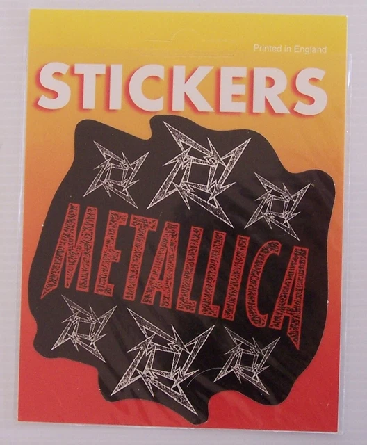 VINTAGE 90S METALLICA LICENSED FAN BAND LOGO SOUVENIR PROMO MERCHANDISE ...