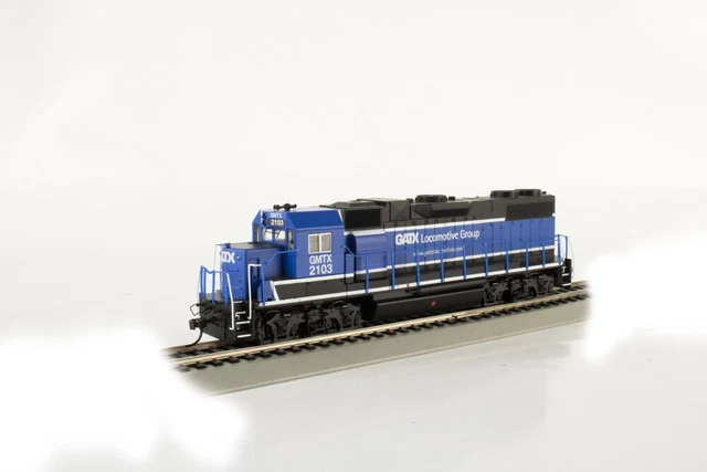 BACHMANN - EMD GP38-2 - Standard DC -- GATX Leasing GMTX 2103 (bleu ...