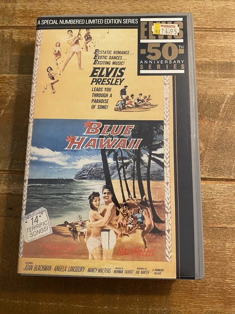 ELVIS PRESLEY BLUE Hawaii Big Box VHS Video 50th Anniversary Edition EUR 35,12 - PicClick IT