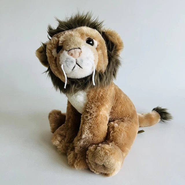 Stuffed Animal 12 Inch 12 Inch Yellow Plush Lion Stuffed Animal - Soft ...