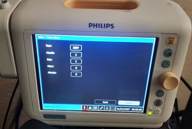 PHILIPS SURESIGNS VS3 Vital Signs Monitor NBP SPO2 EUR 90,89 - PicClick FR