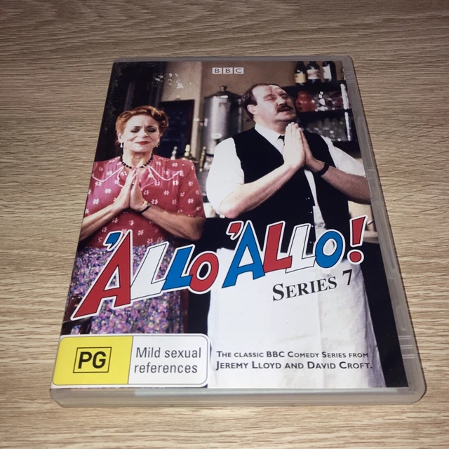 'ALLO 'ALLO! SEASON/SERIES 7 (DVD, 1991) Region 4 NTSC BBC $10.00 ...