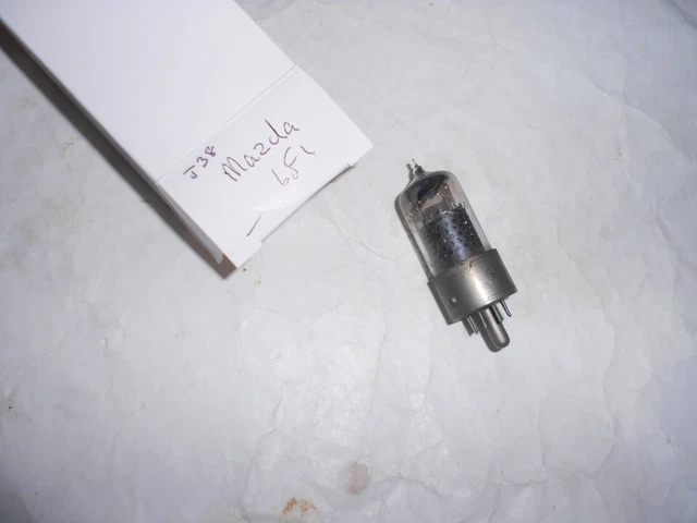 MAZDA 6F1 RADIO Valve used in plain box valve J38 £0.99 - PicClick UK