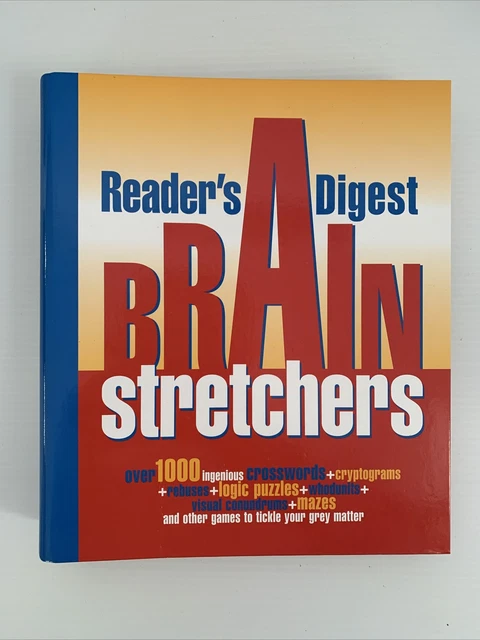 READERS DIGEST BRAIN Stretchers Ring Binder Folder Learning Teaching ...