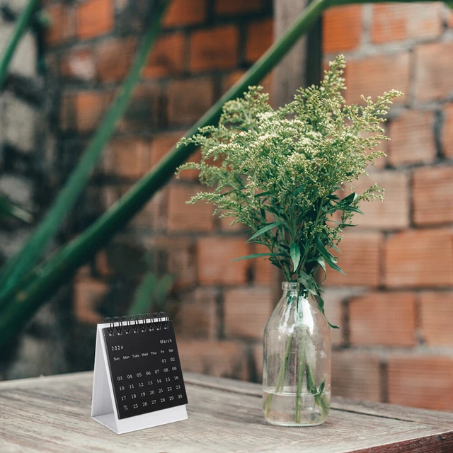 CALENDAR DESK TABLE Calendar Desk Calendar Small for Office Home Table ...