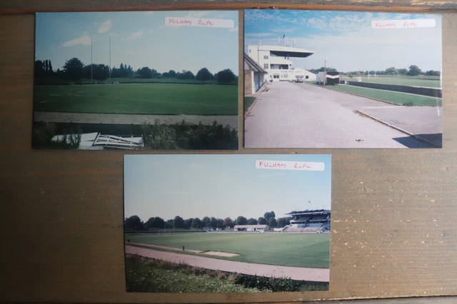 FULHAM RUGBY LEAGUE Football Club c1980's Stadium photographs £8.99 ...