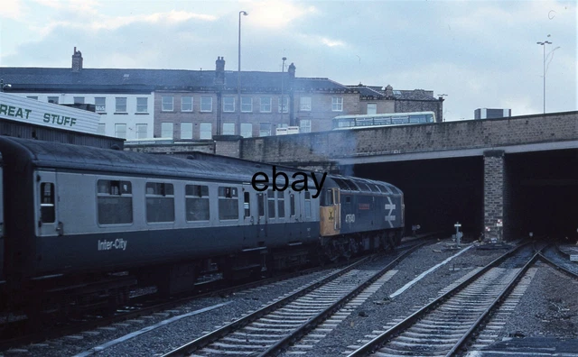 35MM RAILWAY SLIDE- BR Diesel Electric Class 47. 47640 @ Huddersfield £ ...
