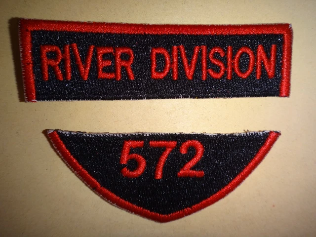 2 VIETNAM WAR US Navy Patches: RIVER DIVISION + 572 £8.04 - PicClick UK
