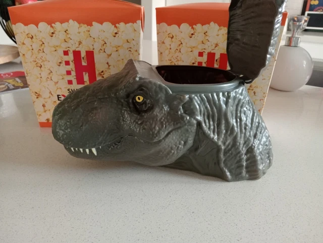 JURASSIC WORLD REBIRTH Park Hoyts Exclusive Popcorn Bucket T-Rex 2025 ...