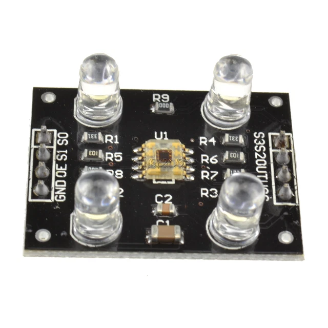 MÓdulo Detector Sensor Reconocimiento Color Tcs3200 Tcs230 Para Mcu Arduino Eur 832 Picclick Es