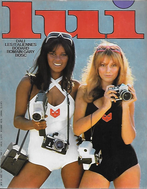 MAGAZINE LUI N° 56 -Aoüt/Septembre 1968 - Dali, Les Italiennes,Bodard, Bosc EUR 5,00 - PicClick FR