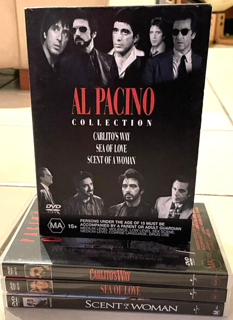 AL PACINO COLLECTION DVD Carlito's Way, Sea Of Love & Scent Of A Woman ...