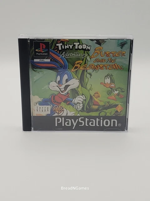 TINY TOON ADVENTURES Buster and the Beanstalk Ps1 Playstation CIB ...