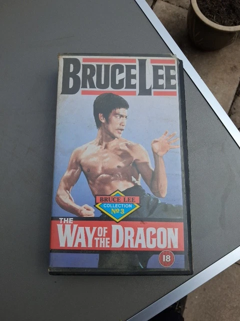 THE WAY OF The Dragon - Bruce Lee - Chuck Norris 1974 Vhs Retro Classic ...